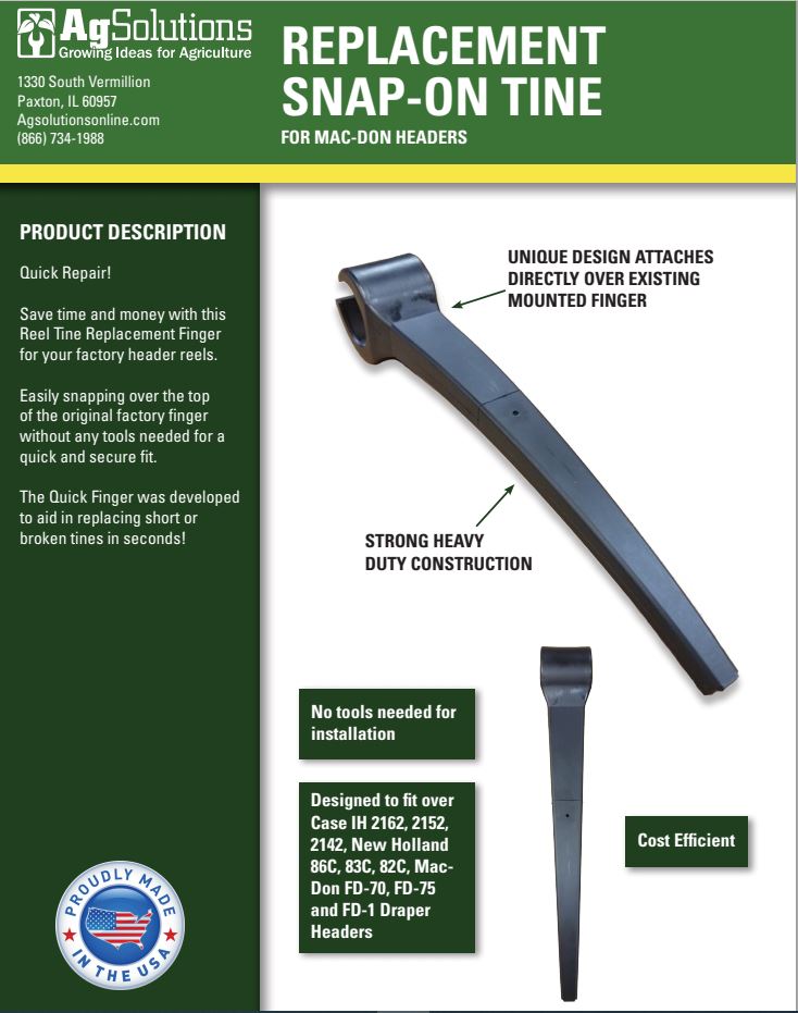 John Deere & Case IH Tractor Rear Fender Extensions - Ag Solutions